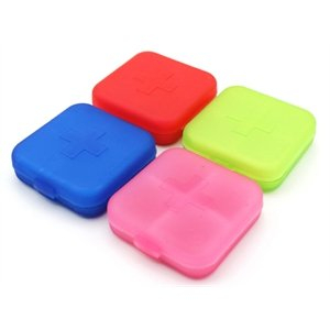 Custom 4-Compartment Pill Box - Buy custom pill box, 4 pack pill box ...