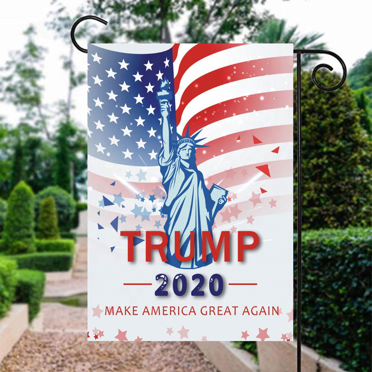 12" x 18" Printed Polyester Trump Garden Flag - Buy flags, custom ...