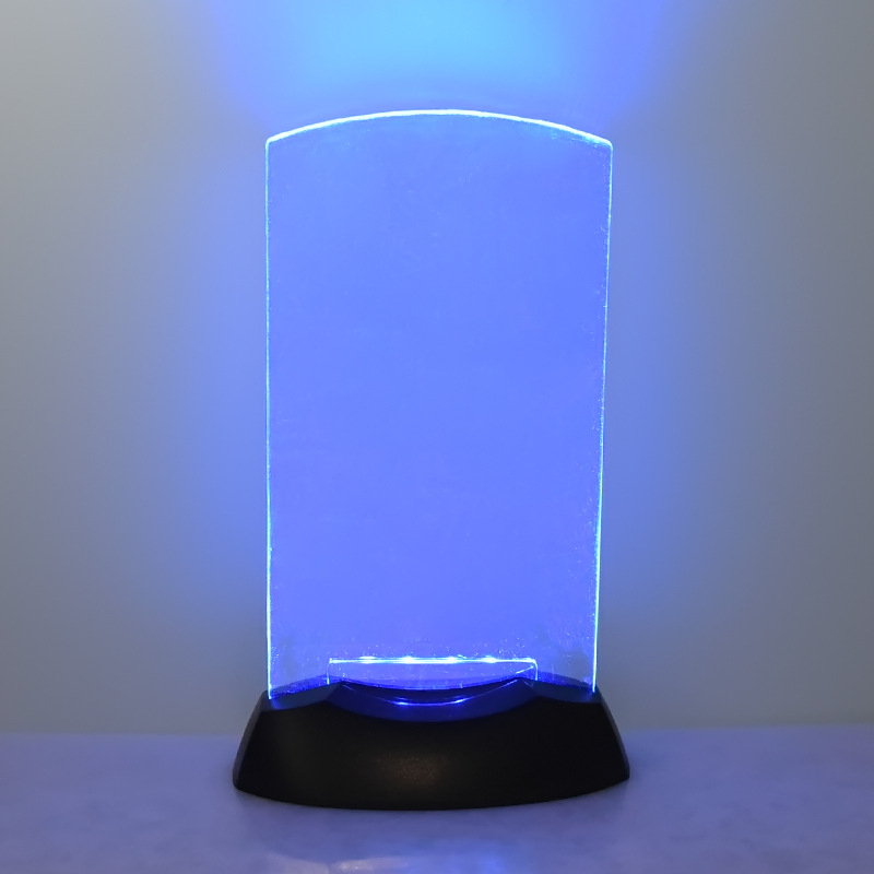 LED Multicolor Gradient Luminous Decca Table Tent - Buy Table tent, led ...