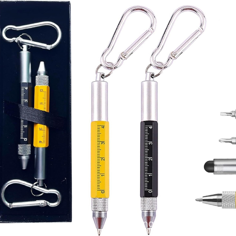 Multi-Function Tool Pen With Carabiner - Buy Ballpoint Pens, Multi ...