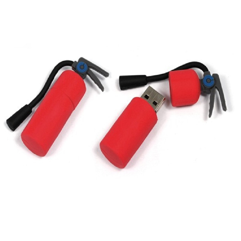 PVC 3D Fire Extinguisher USB Flash Drives - Buy PVC 3D Fire ...