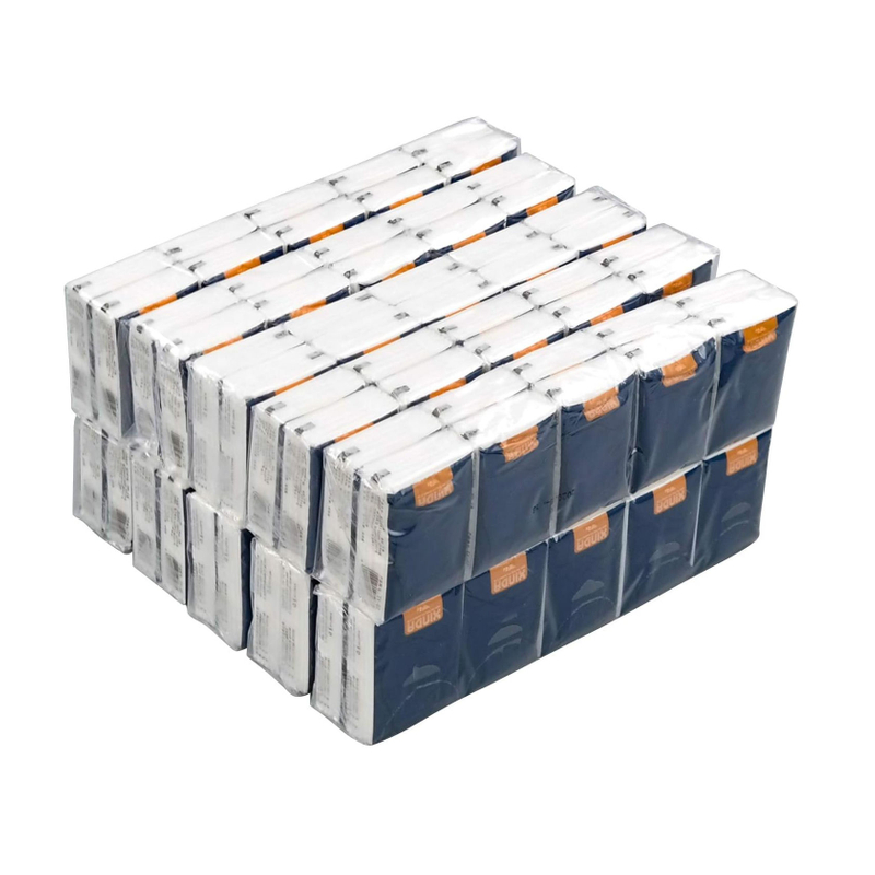 On-The-Go Facial Tissues Embossed Logo Mini Type Pocket Tissues Travel ...