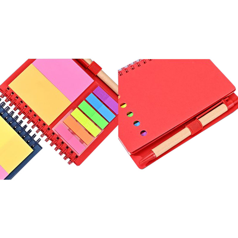 Kraft Spiral Notebook With Pen & Sticky Note Set - Buy Kraft Spiral ...